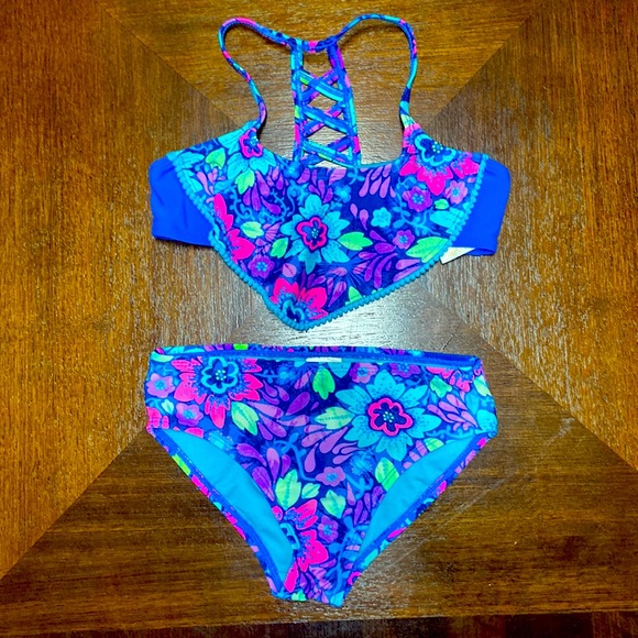 Swim | Small Cute Girls Two Piece Bathing Suit | Poshmark